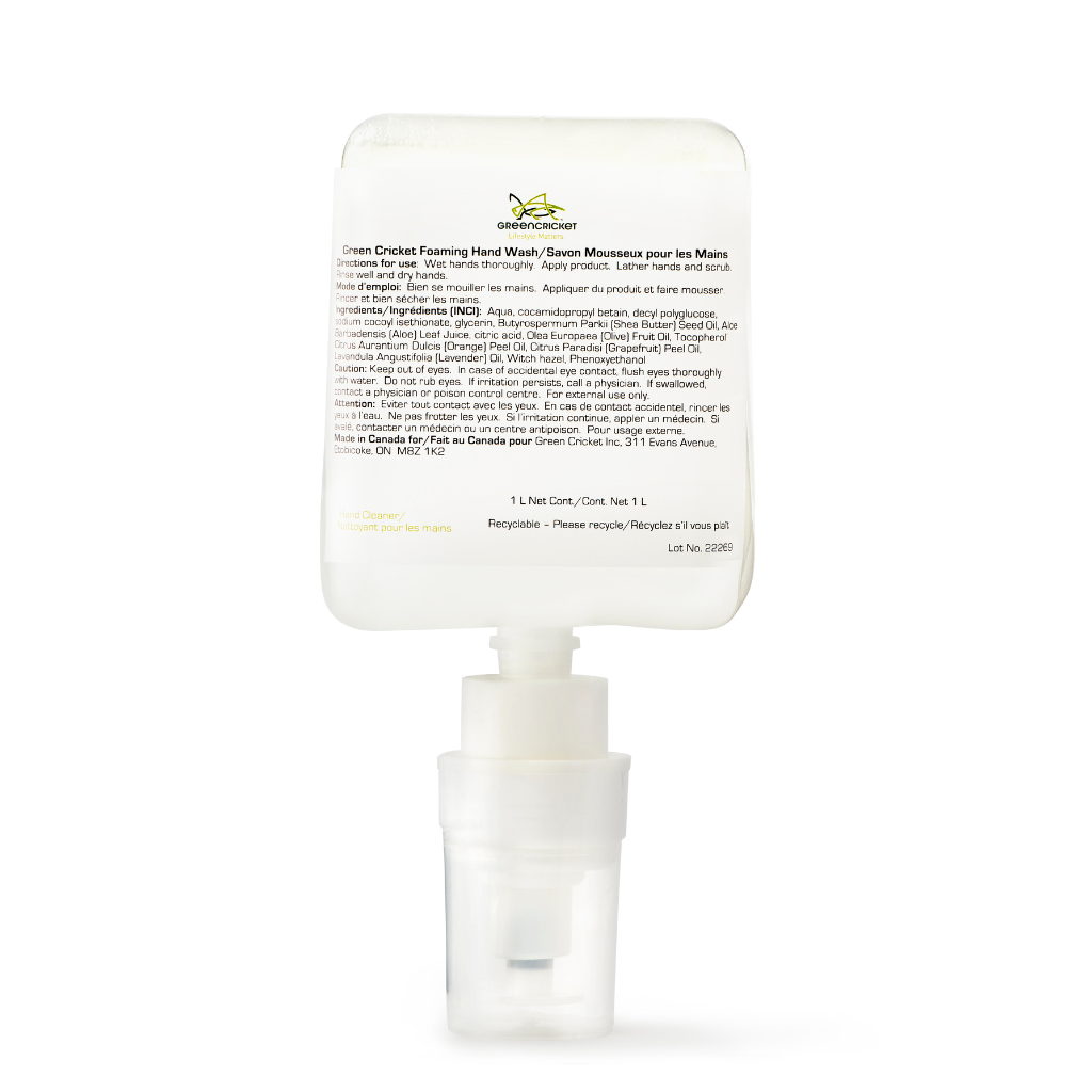Foaming Hand Wash 1L Refill All Natural Inserts from