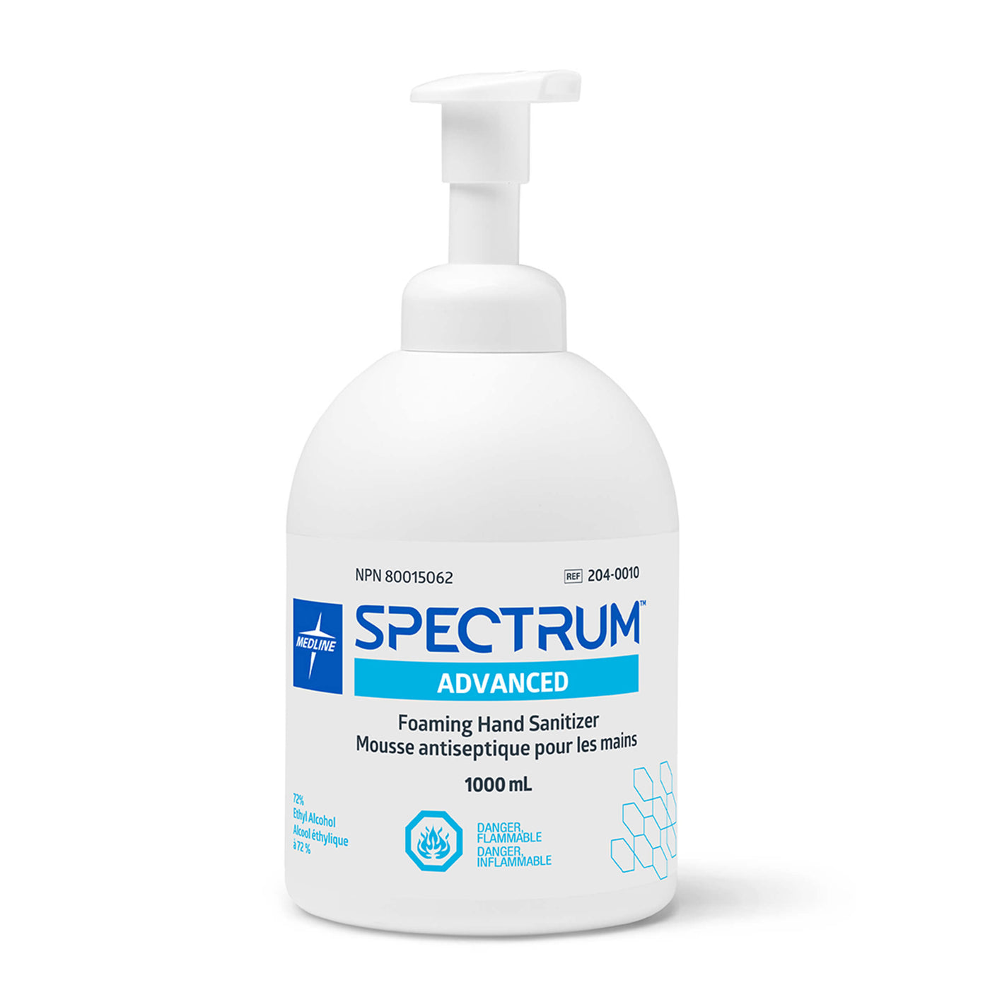 Spectrum Advanced Foaming Alcohol Hand Sanitizer – 72% Ethanol