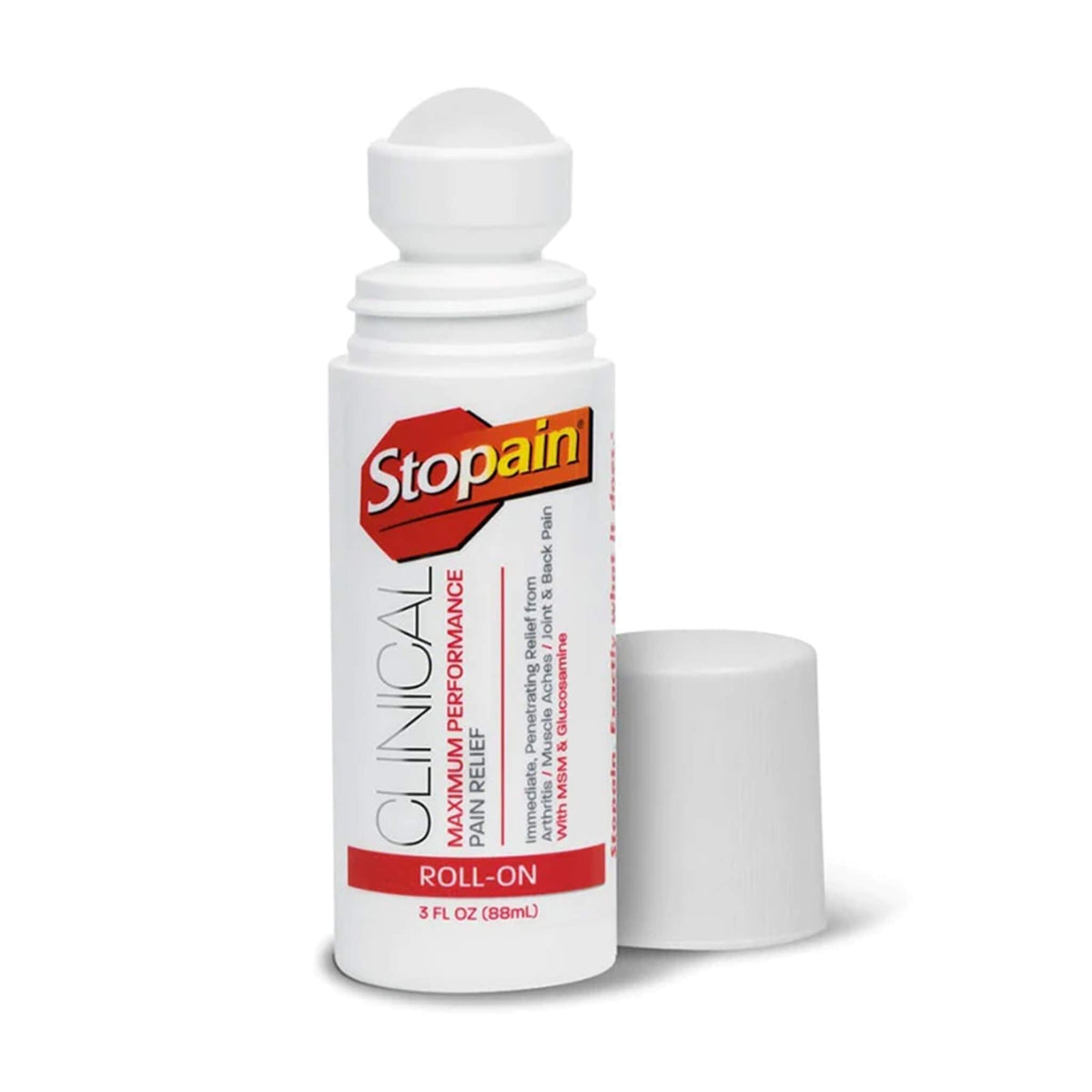 Stopain Clinical Roll-On Topical Analgesic for Soothing Relief
