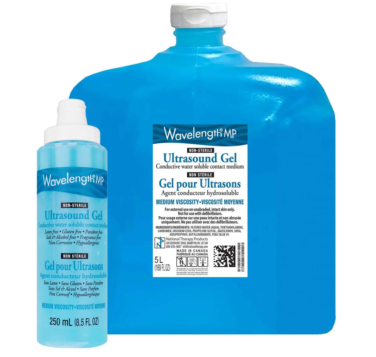 Wavelength Ultrasound Gel | Non-Sterile Gel for Ultrasound Machines