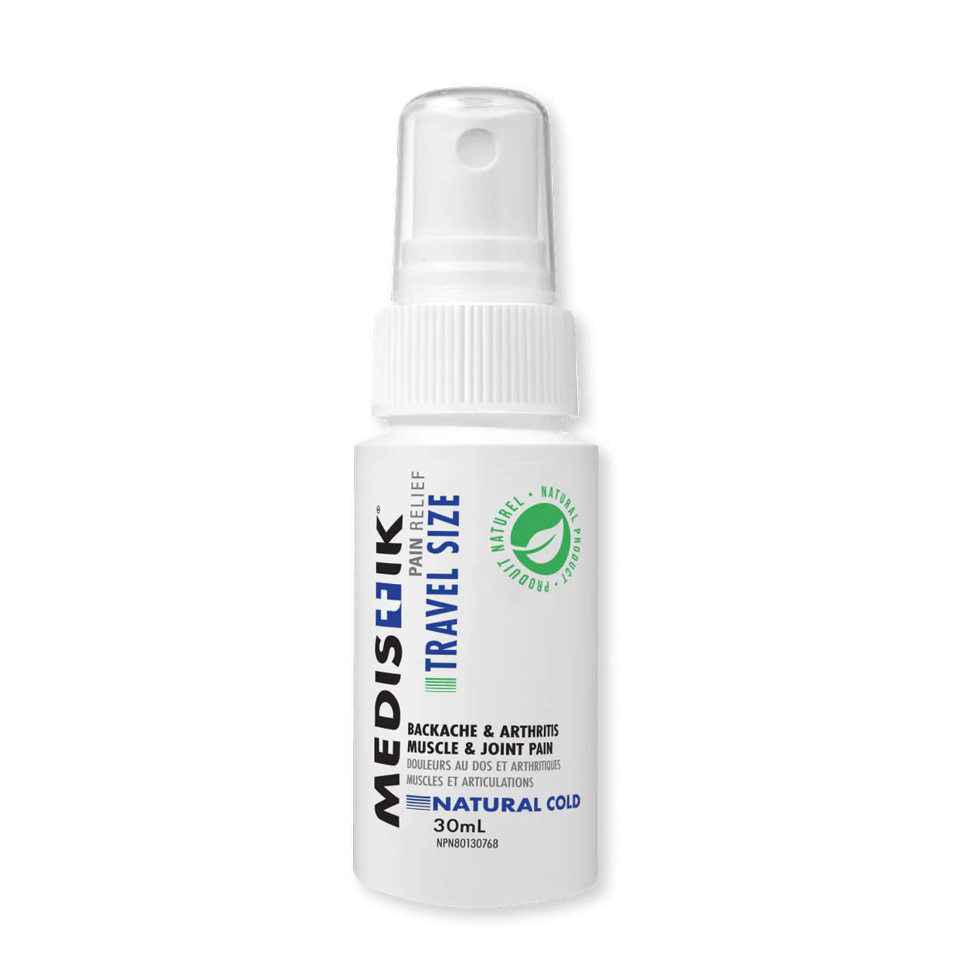MEDISTIK Natural Cold Mini Spray – Cooling Relief for Muscles & Joints