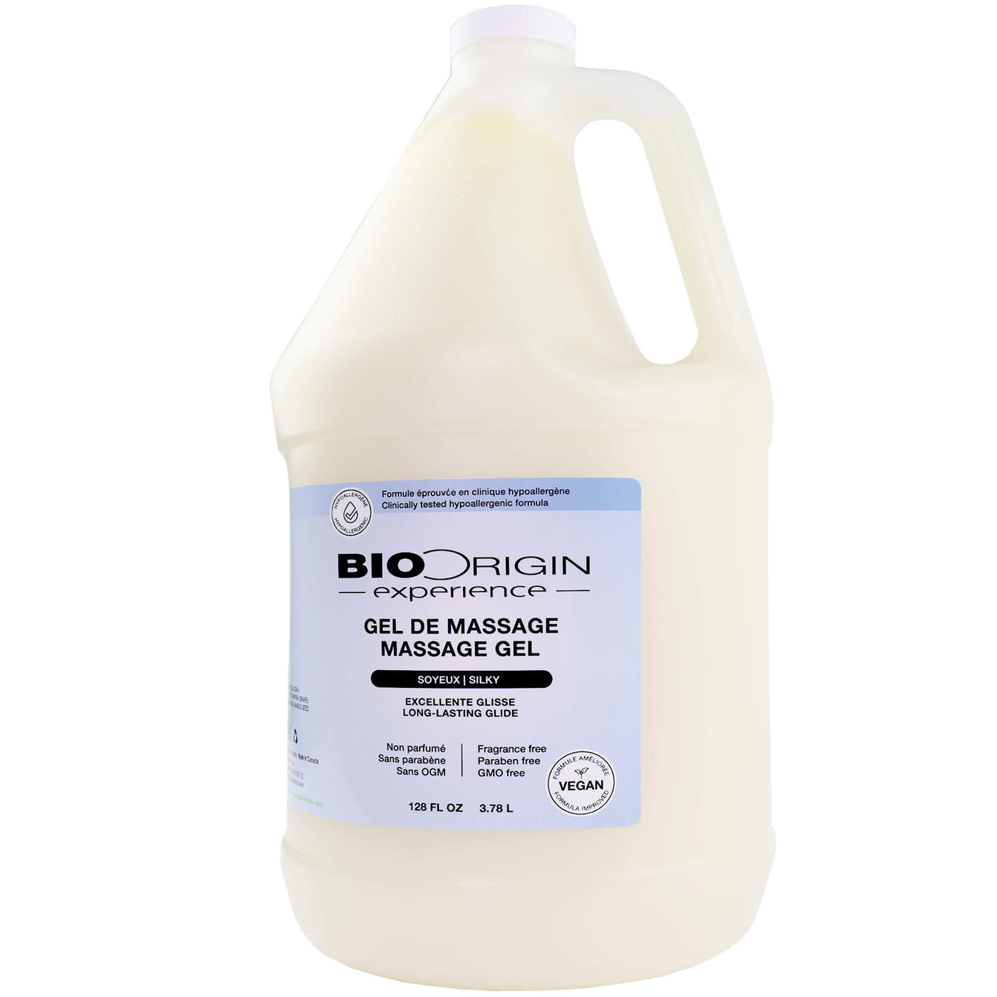 BioOrigin Silky Massage Gel – Vegan, Lightweight & Glide-Rich