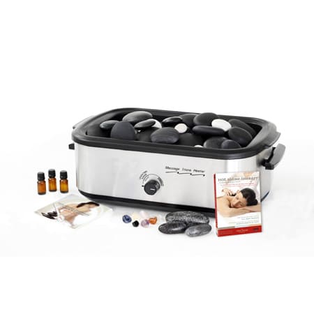 Deluxe Hot Stone Massage Kit for Hot Stone Therapy