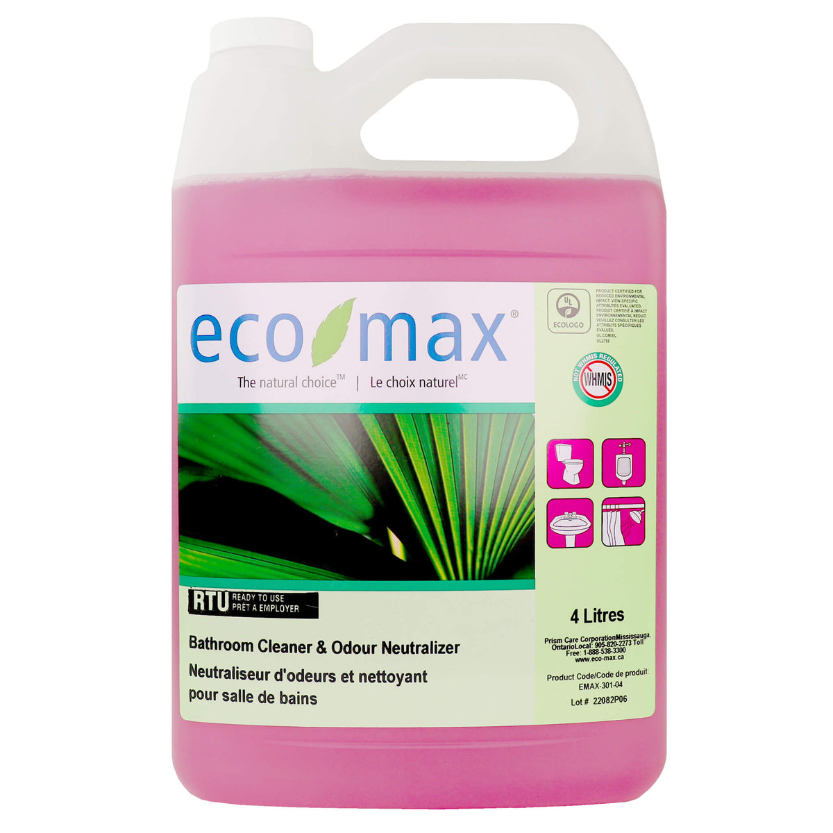 Eco-Max Bathroom Cleaner & Odour Neutralizer (Plant Based)