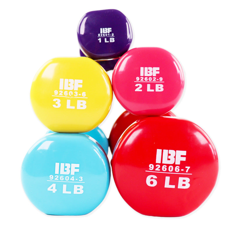 Coloured Vinyl Coated Weights | Non-Slip Coating | Body Best