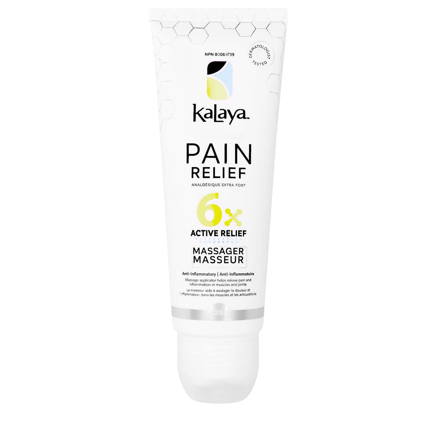 Extra Strength 6X Pain Relief Roller Massager from Kalaya