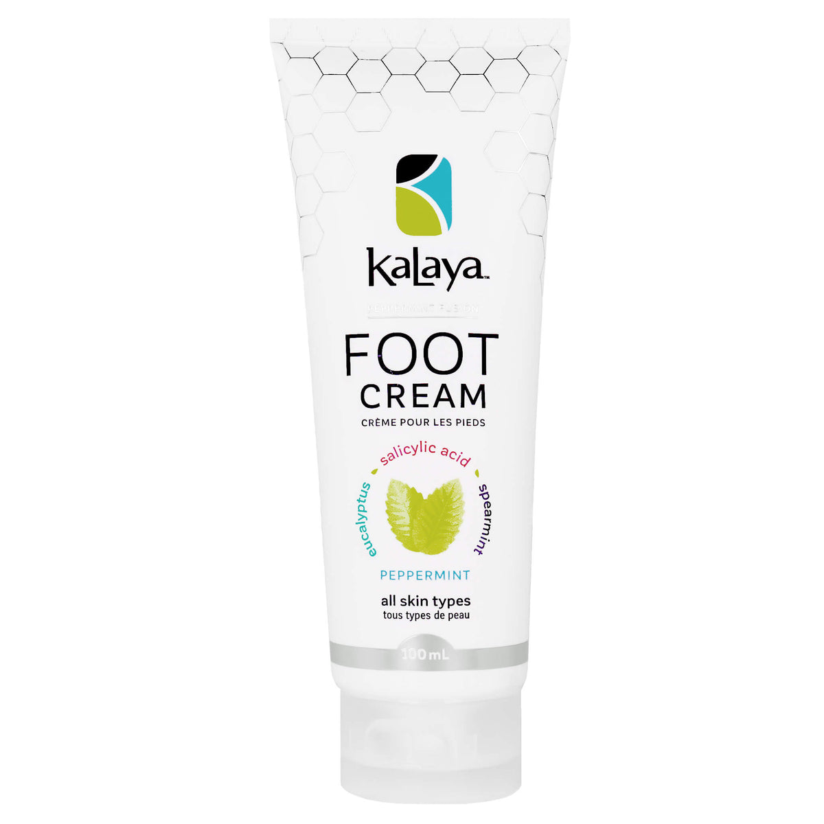 Kalaya Peppermint Fusion Foot Cream for Dry Cracked Skin