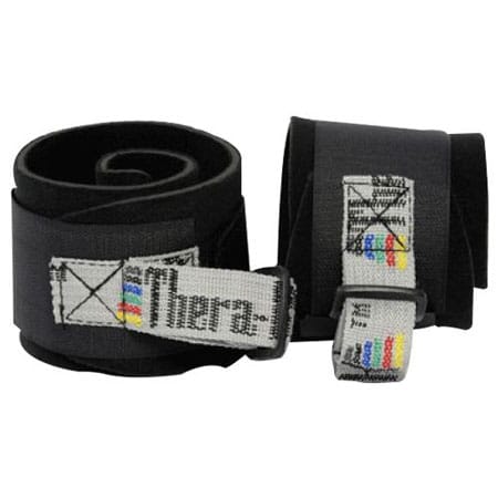 Theraband Extremity Straps with Velcro | Use with Resistance Bands