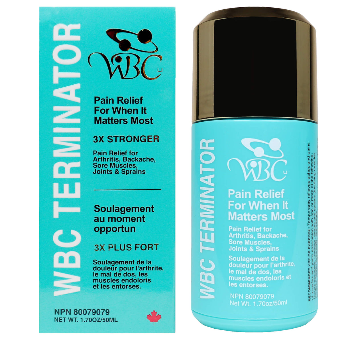 World's Best Cream Terminator Roll-on - 50ml