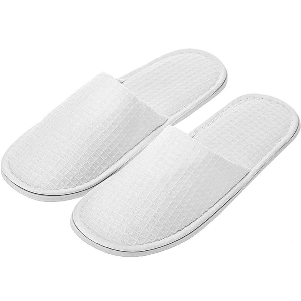 Reusable & Washable Waffle Spa Slippers - Body Best Spa Supplies